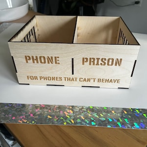 Laser Cut Phone Prison for the Classroom - Digital File - Etsy