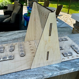 Battle Shots Drinking Game - Customizable and Easy Digital File for ...