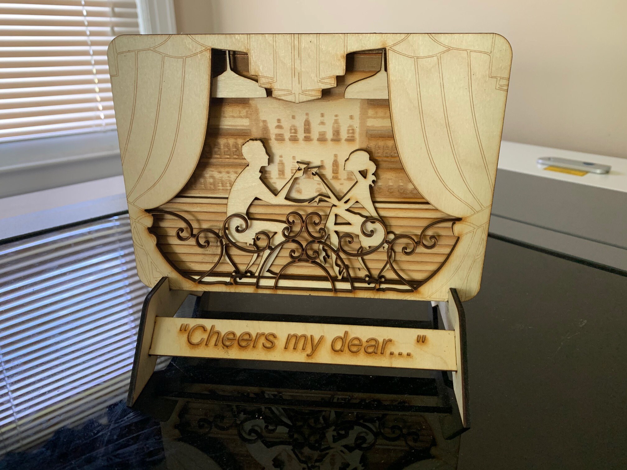 Laser Cut Customizable Love Scene - Digital File - Etsy UK