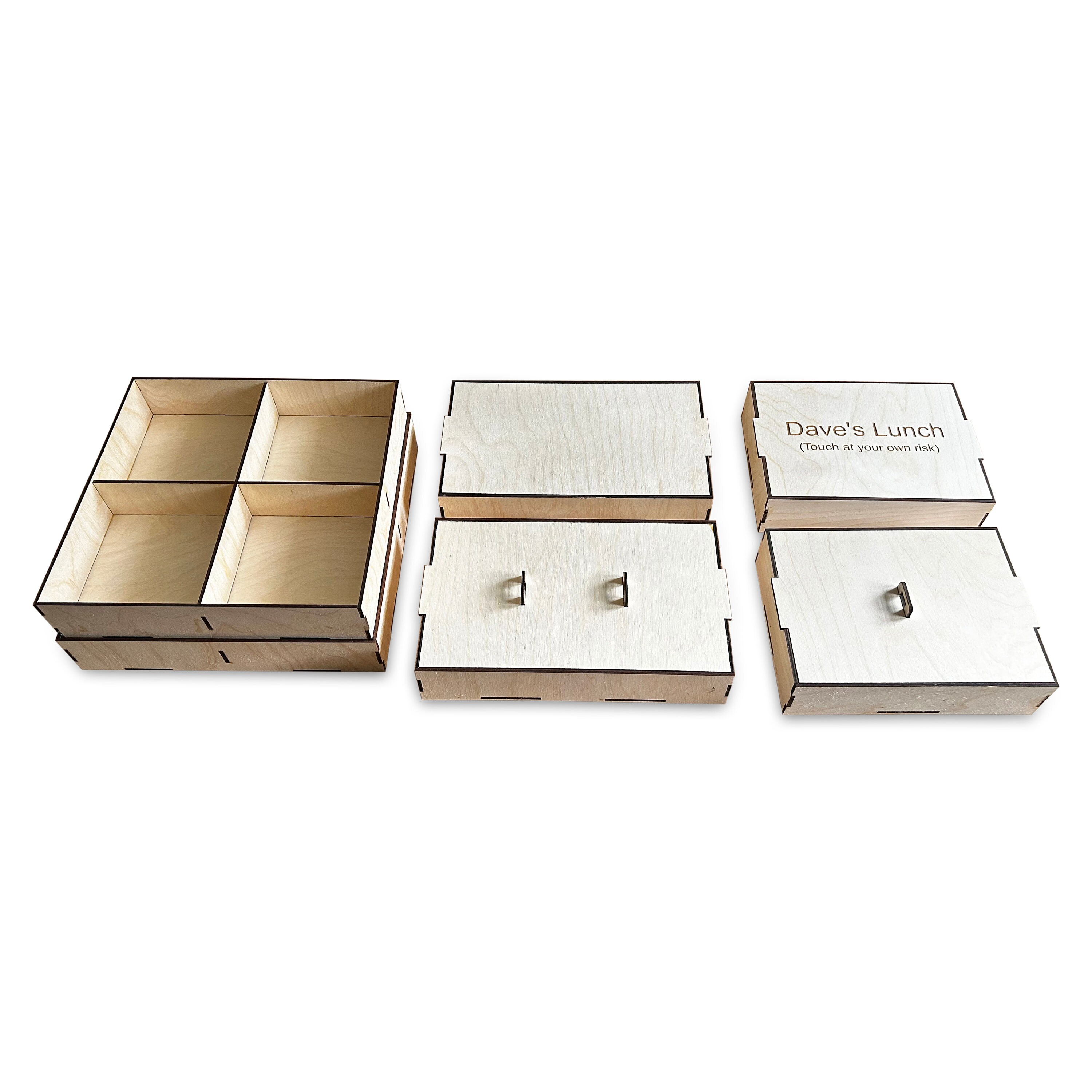 Laser Cut Japanese Bento Boxes! Digital Files - Etsy
