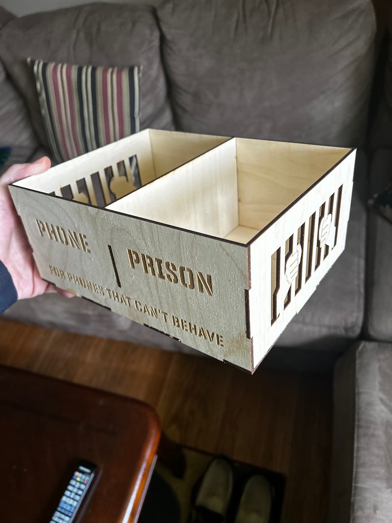 Laser Cut Phone Prison for the Classroom - Digital File - Etsy