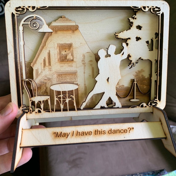 Laser Cut File Dance - Etsy