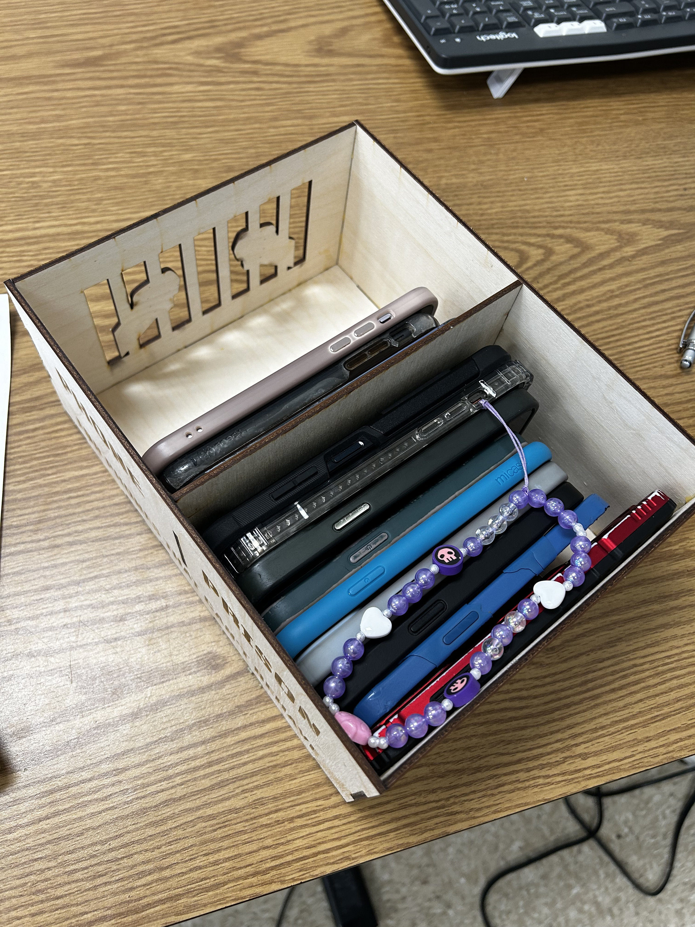 Laser Cut Phone Prison for the Classroom - Digital File - Etsy