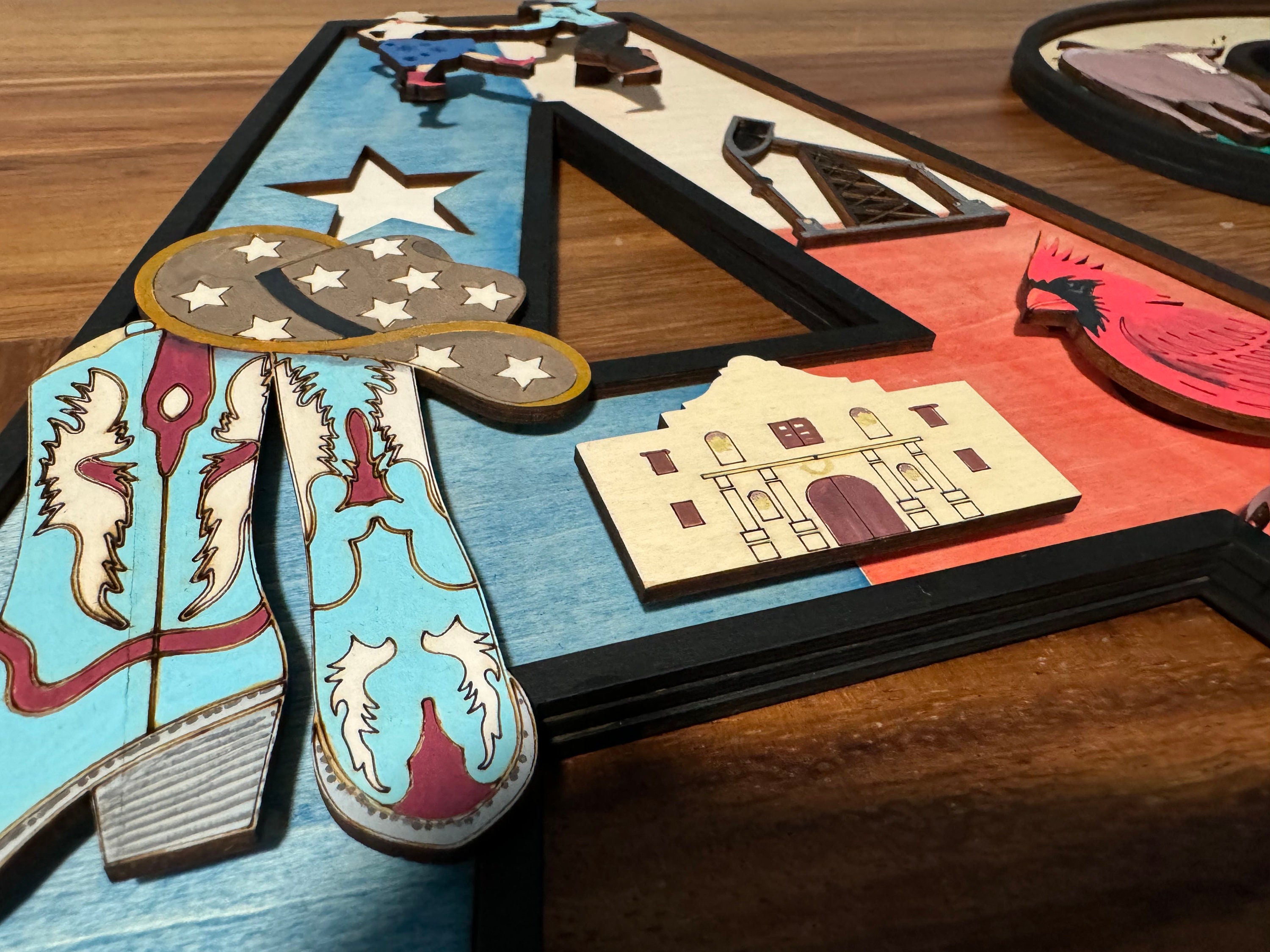 Texas Letters Sign for Wall Decoration - Etsy