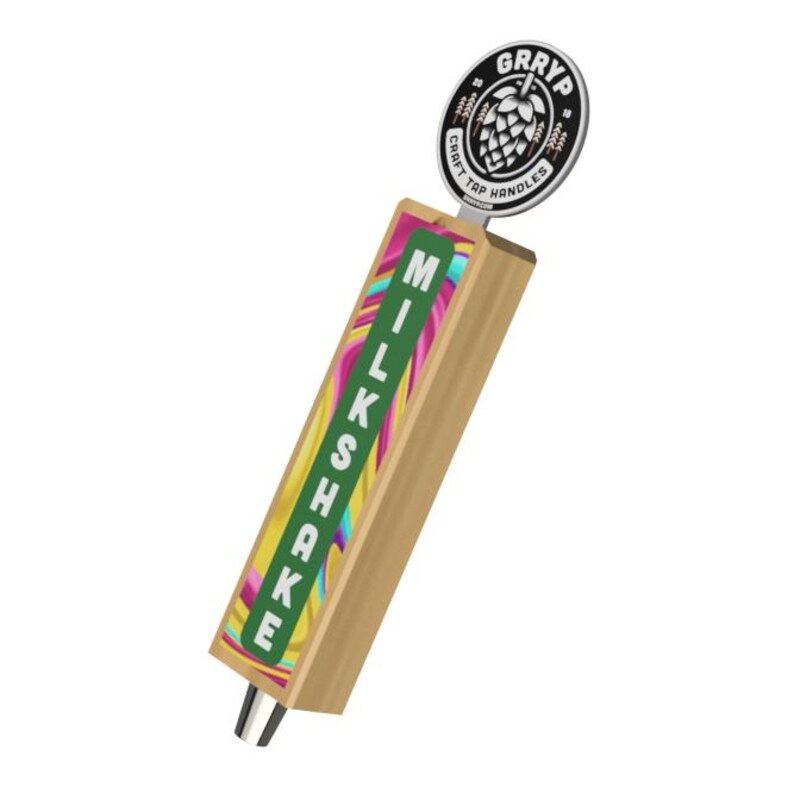 Custom Tap Handle With Swappable Label, Chalkboard or Your, Text or Art ...