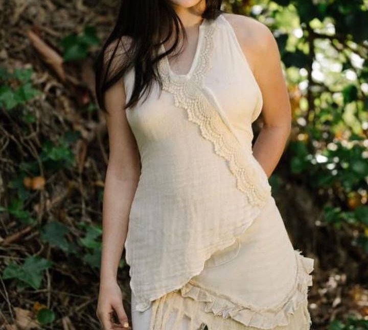 Boho Rustic Adjustable Skirt, Handmade, One Size Fits All, Perfect for ...