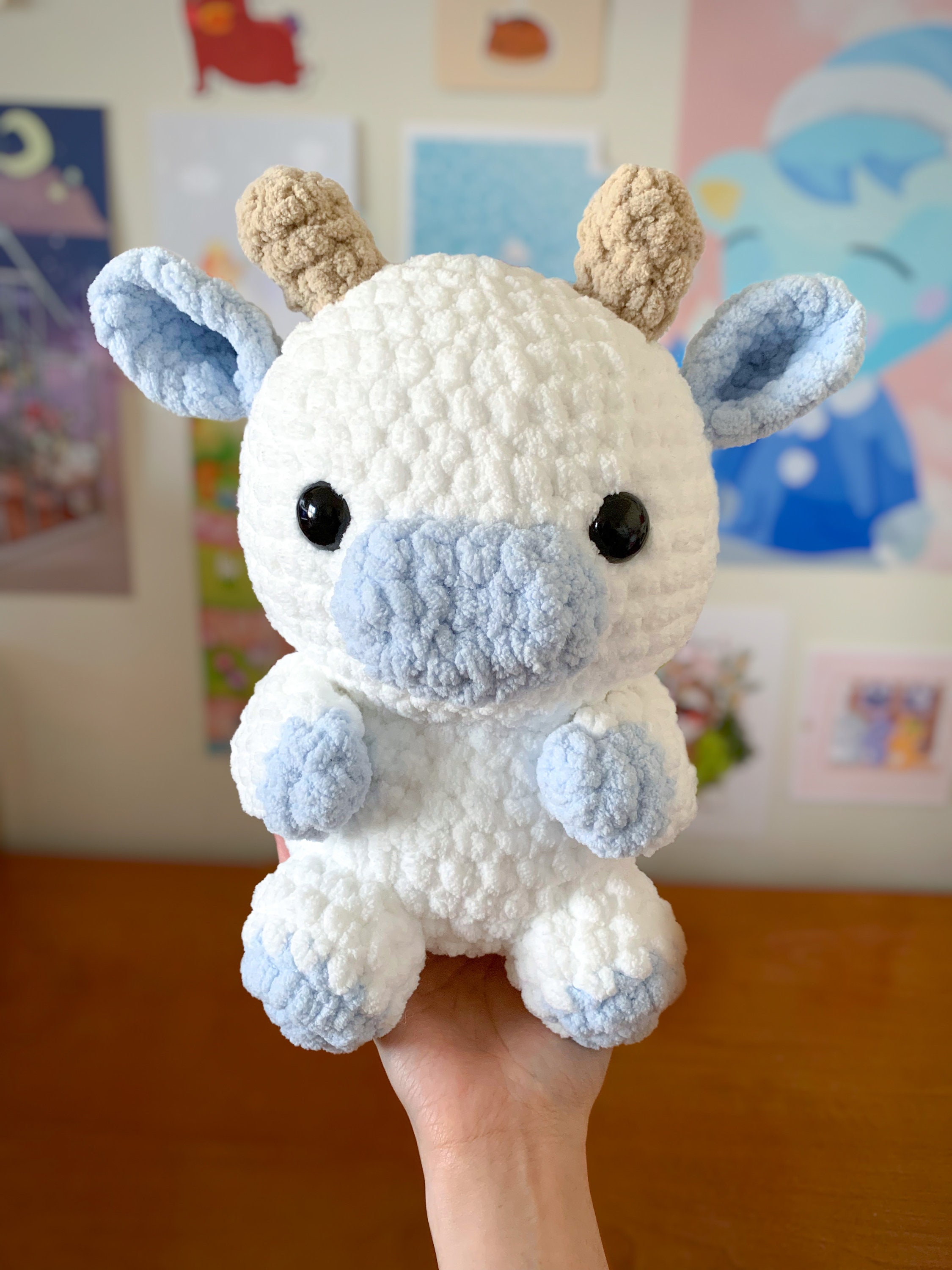 Crochet Cow Pattern Cow Amigurumi Crochet Pattern Cow | Etsy