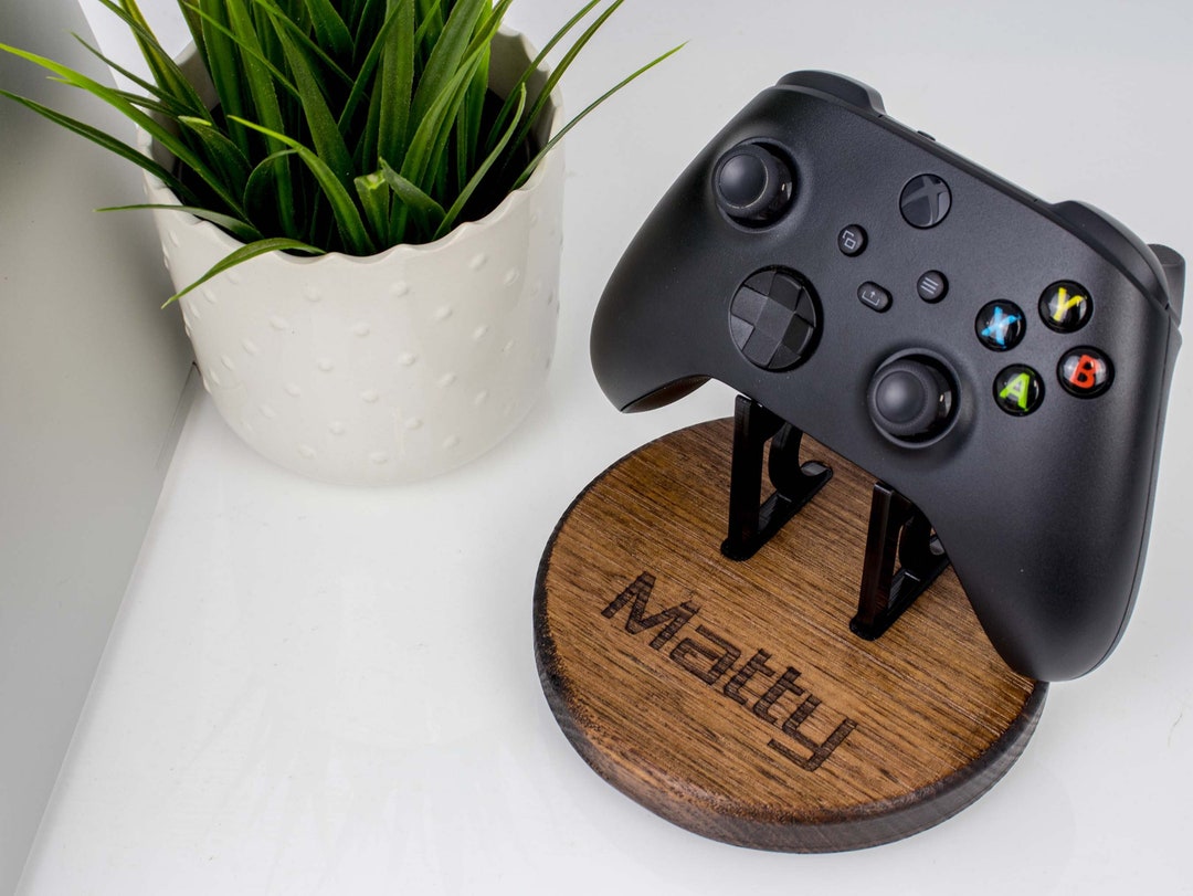 Custom Wooden Controller Stand With Personalised Name - Etsy
