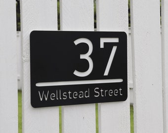 Multiple Address Sign - Etsy