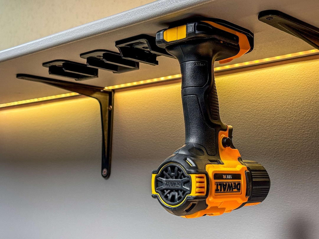Dewalt 18V 20V XR Tool Wall Mount (single) - STL Digital Download - Etsy