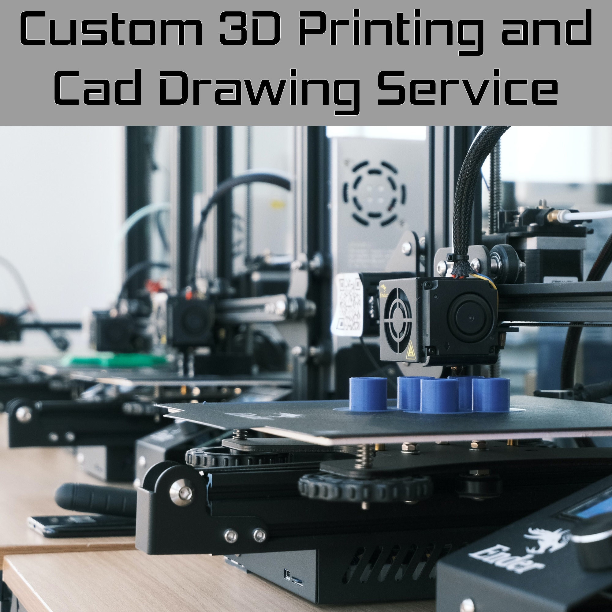 Custom 3D Printing and CAD Design Services With High Quality - Etsy ...
