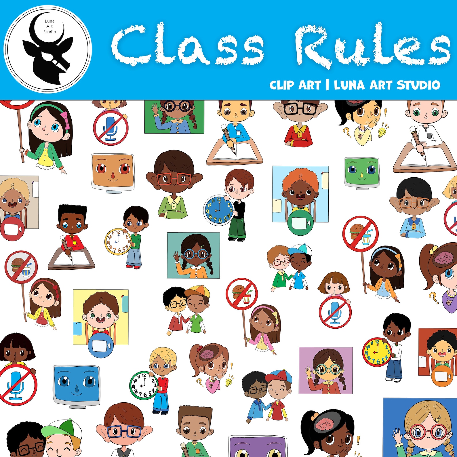 Class Rules Clip Art Etsy class-rules-clip-art-etsy