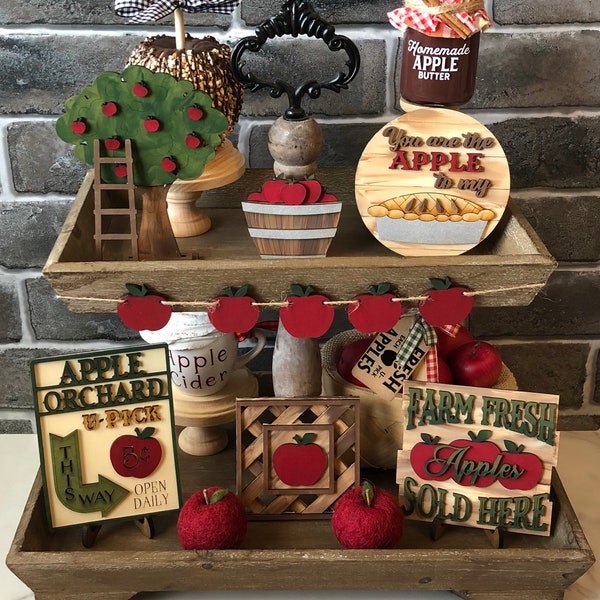 Apple Tier Tray - Etsy
