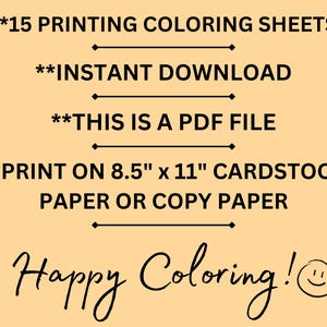 Pan Dulce Coloring Pages Printable, INSTANT DOWNLOAD - Etsy