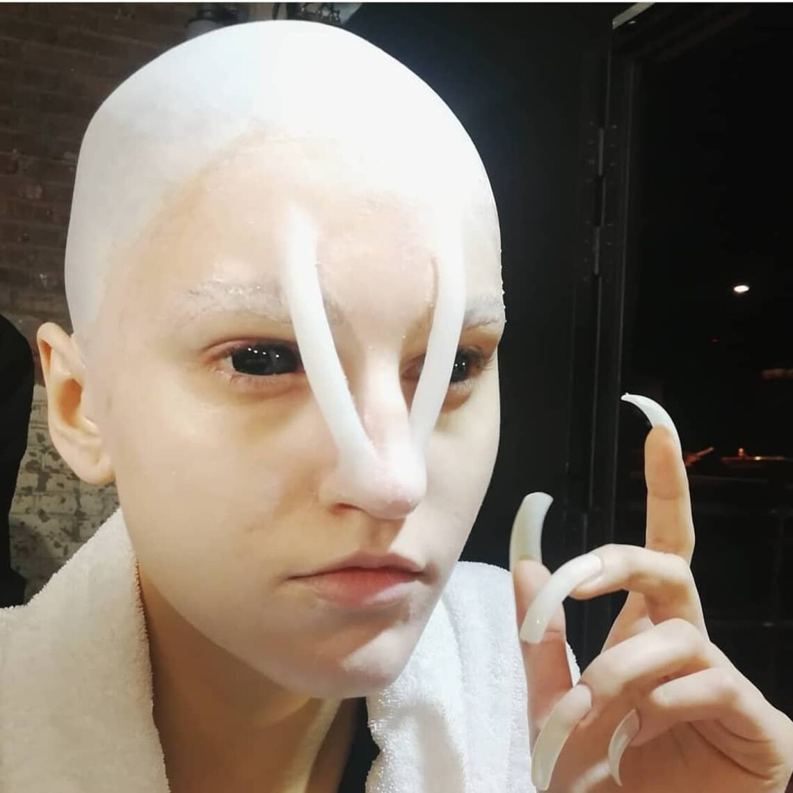 ALIEN Nose Tubes Silicone Prosthetic for Cosplay LARP - Etsy UK