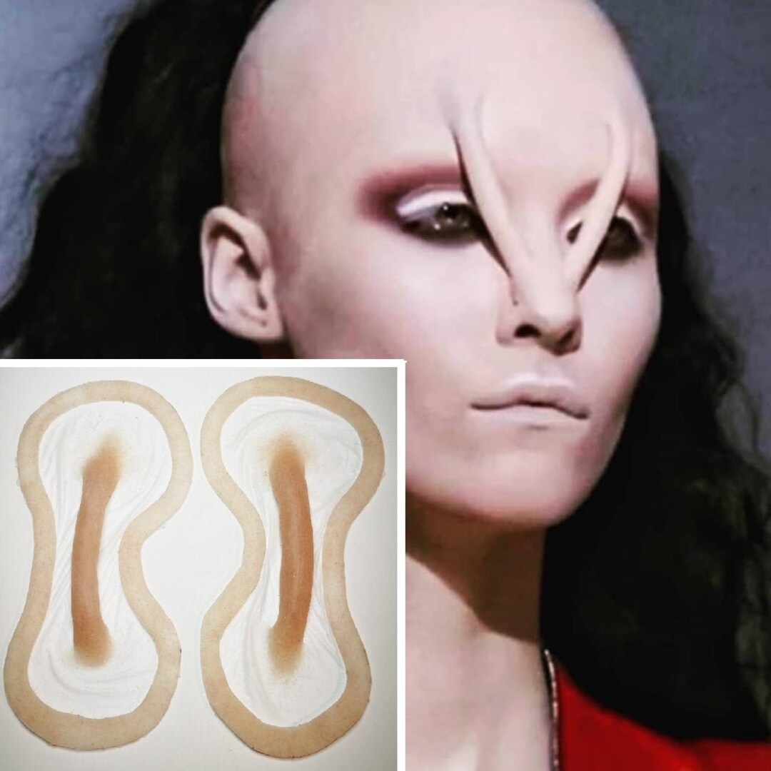 ALIEN Nose Tubes Silicone Prosthetic for Cosplay LARP - Etsy UK