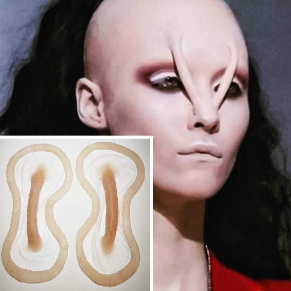ALIEN Nose Tubes Silicone Prosthetic for Cosplay LARP - Etsy UK