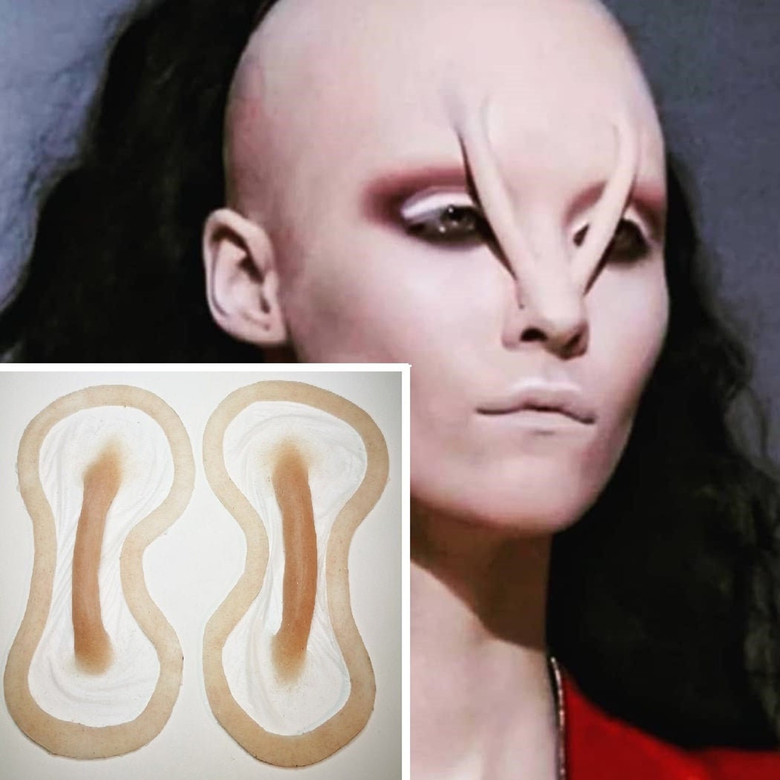 ALIEN Nose Tubes Silicone Prosthetic for Cosplay LARP - Etsy UK