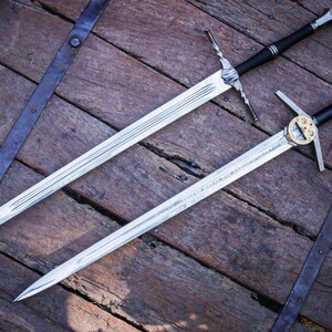 Handmade Witcher Sword 3 Pc , Master Sword OF Geralt of Rivia ...