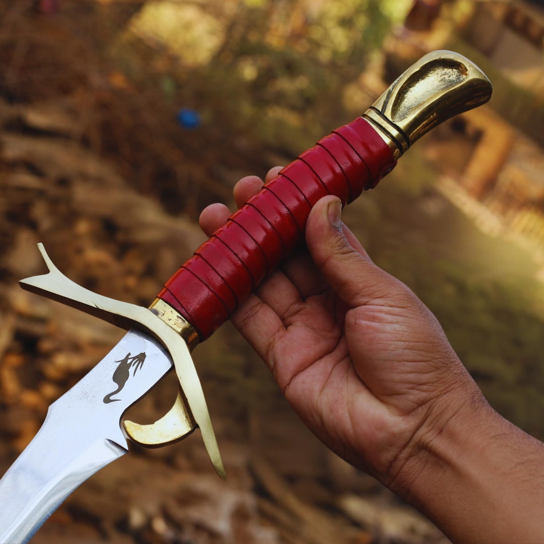 Heron Mark Sword Wheel of Time With Scabbard Handmade Sword Movie ...