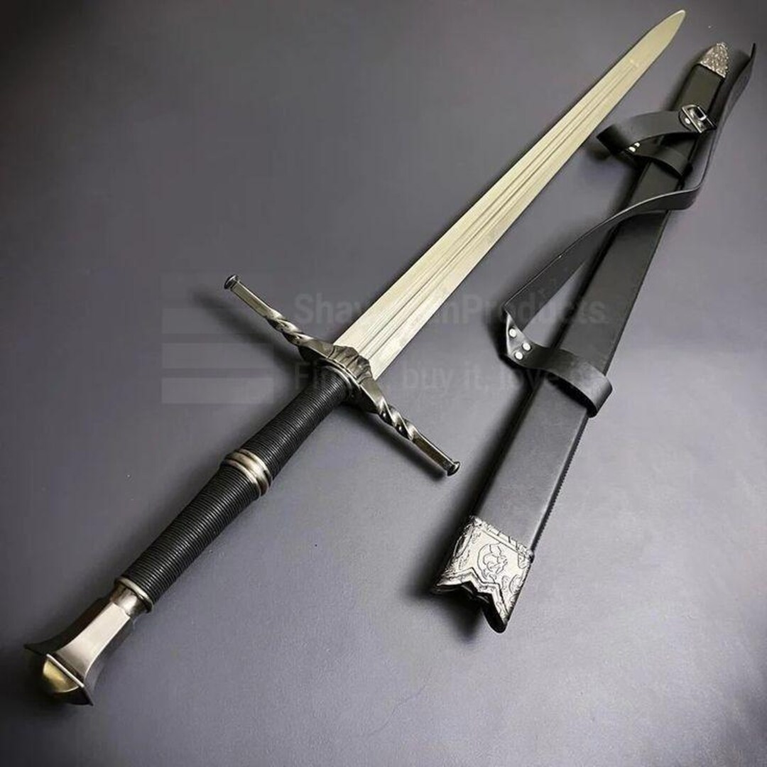 New Handmade Witcher Sword - Geralt of Rivia's Master Sword - Feline ...