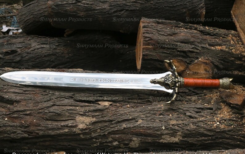 Handmade Pair Conan Barbarian Sword Replica Hand-forged Viking Sword ...