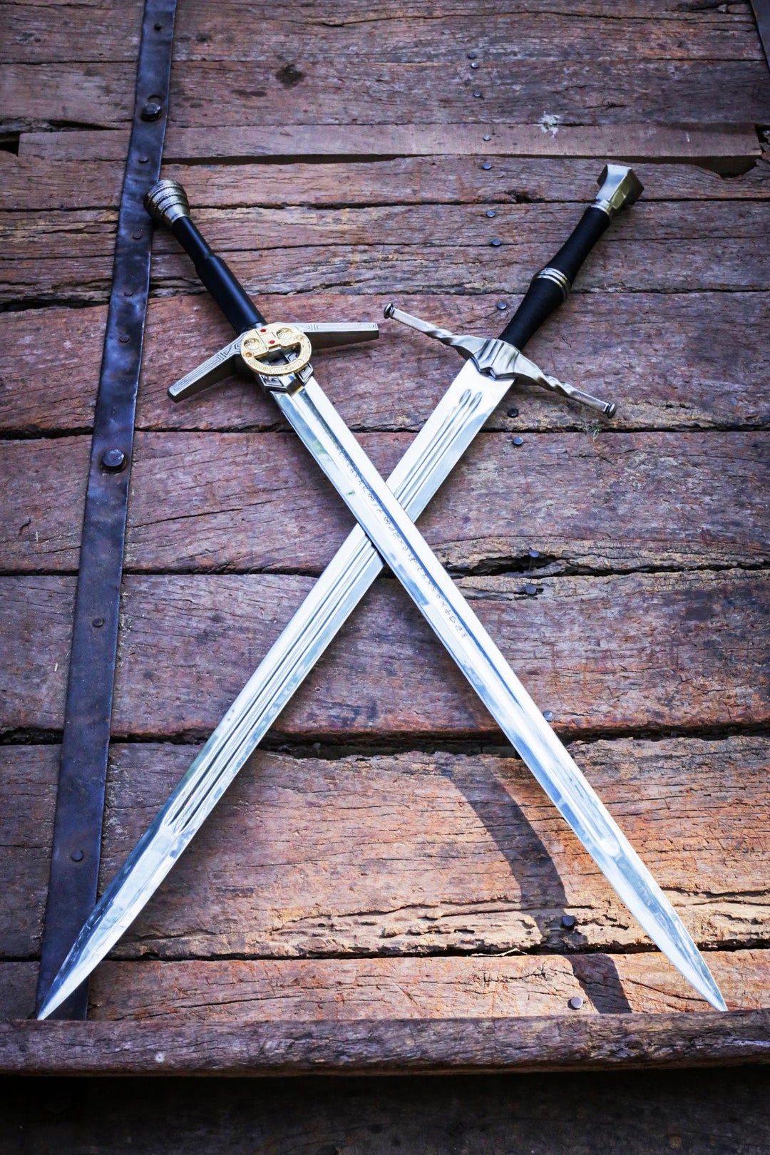 Witcher 3 Handmade Sword Master Sword of Geralt of Rivia, Arondight's ...
