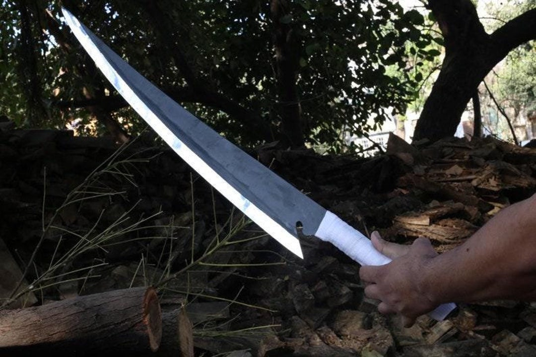 Handmade Ichigo Kurosaki Zangetsu Sword – 41" Anime Replica, Two-handed ...