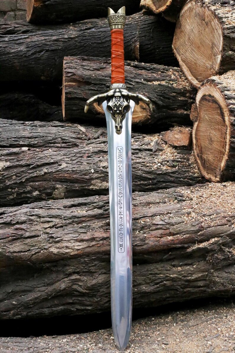 Hand Forged Conan Father Sword, Custom Medieval Fantasy Replica Sword ...