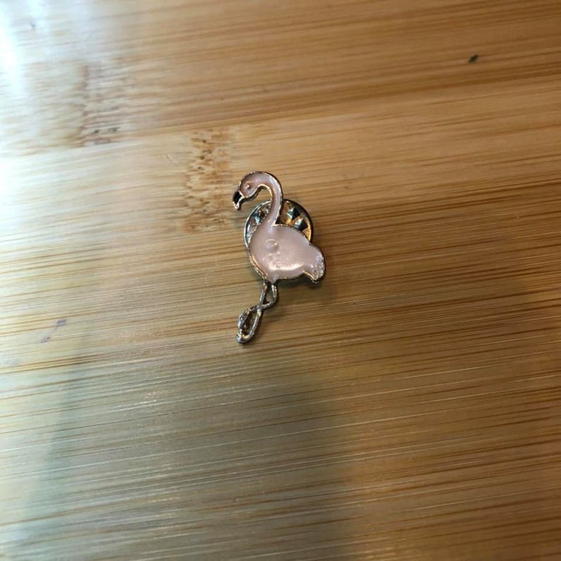 Flamingo Pin - Etsy