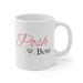 Posh Boss Mug, Poshmark Reseller Mug, Posh Ambassador White Mug, 11oz ...