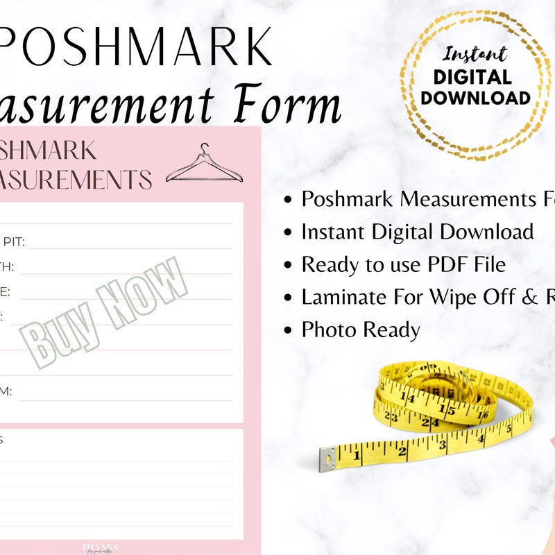 Poshmark Template - Etsy