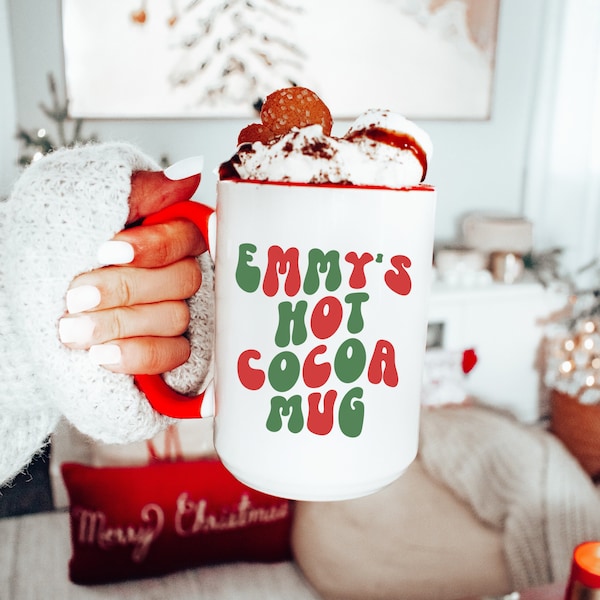 Hot Cocoa Mugs - Etsy