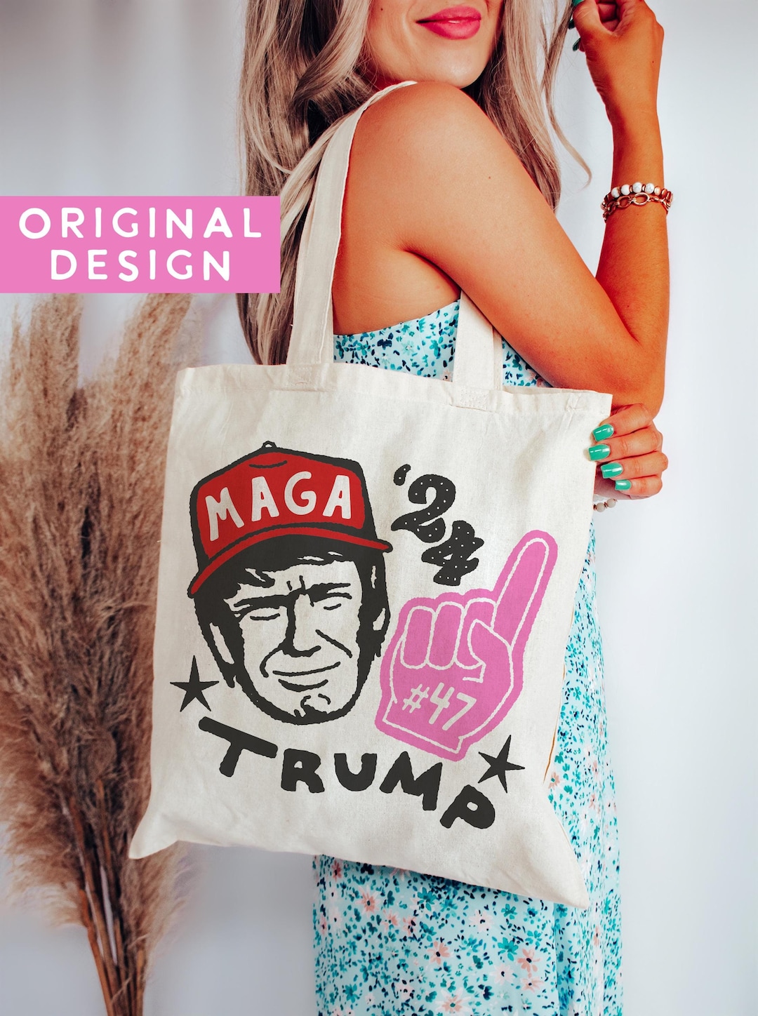Trump 2024 Trump Merch Trump Tote Bag 47 Tote Bag MAGA President Trump ...