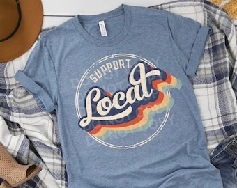 Support Your Local Dive Bar Retro Graphic Ringer T-shirt Unisex Retro ...