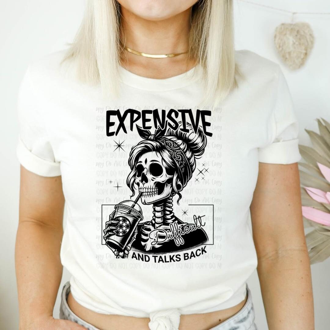 Expensive & Difficult Graphic Tee - Etsy