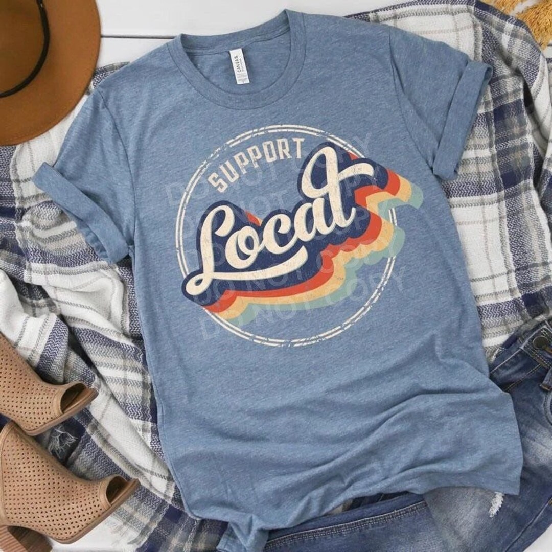 Shop Local Graphic Tee - Etsy Canada