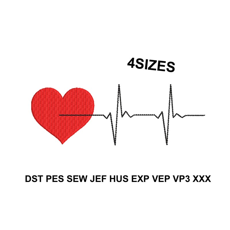 Heart Beat Design - Etsy