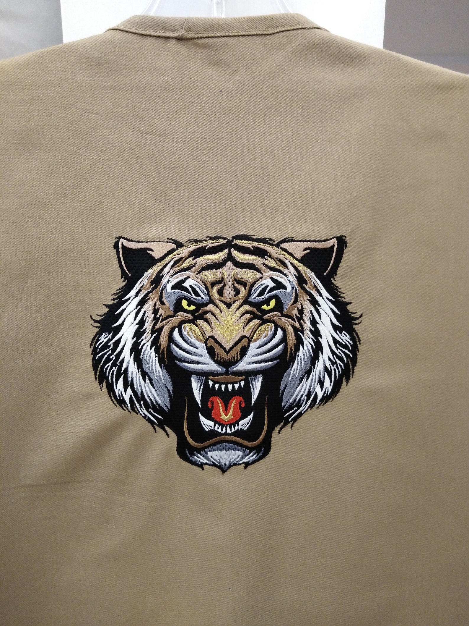 Tiger Embroidery Design Computer Embroidery Digital File Dst Pes Sew ...