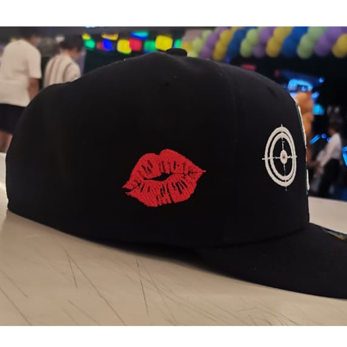 Lips Kiss Embroidery Design Digital File Embroidery Machine Dst Pes Sew ...