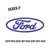 Ford Logo Digital Embroidery File - Etsy