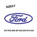 Ford Logo Digital Embroidery File - Etsy