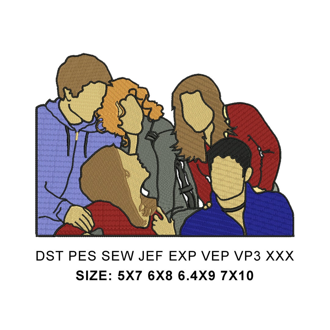 One Tree Hill Embroidery Design: TV Show Portrait (digital File) - Etsy
