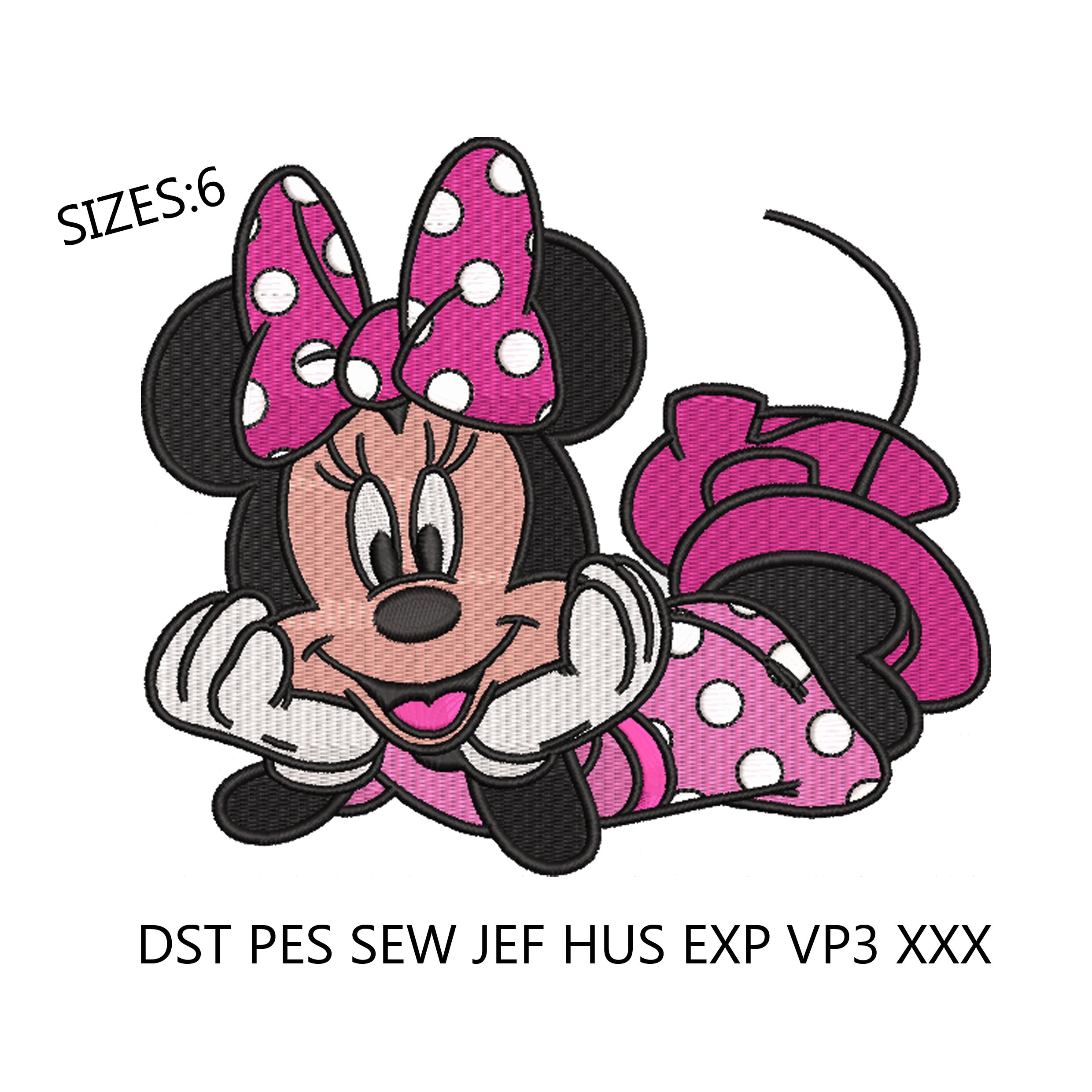 Minnie Mouse Body Outline