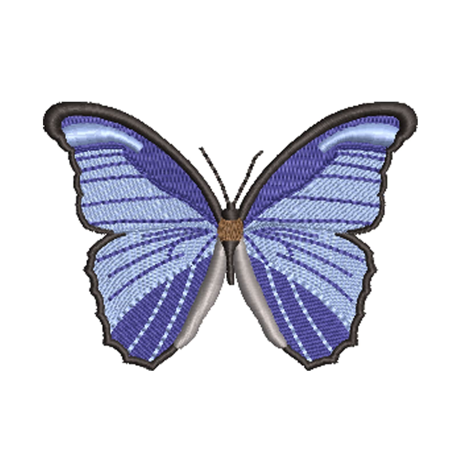 Butterfly Embroidery Design Digital File for Embroidery - Etsy