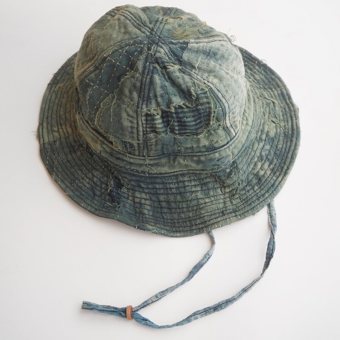 Boro Daisy-may Hat/ Patchwork Technique / Vintage Style / Camping Style - Etsy