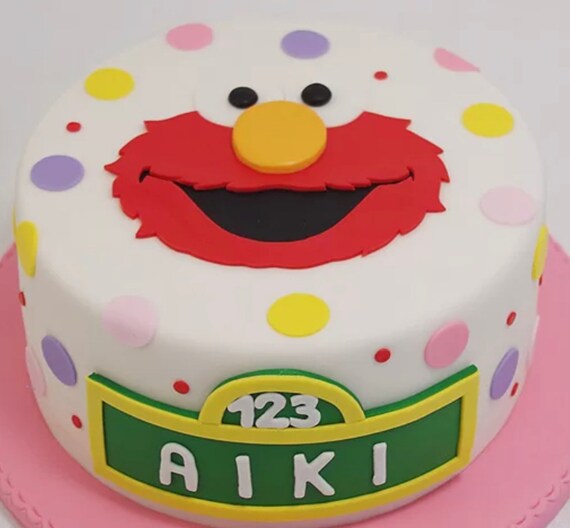 Elmo Cake For Girl