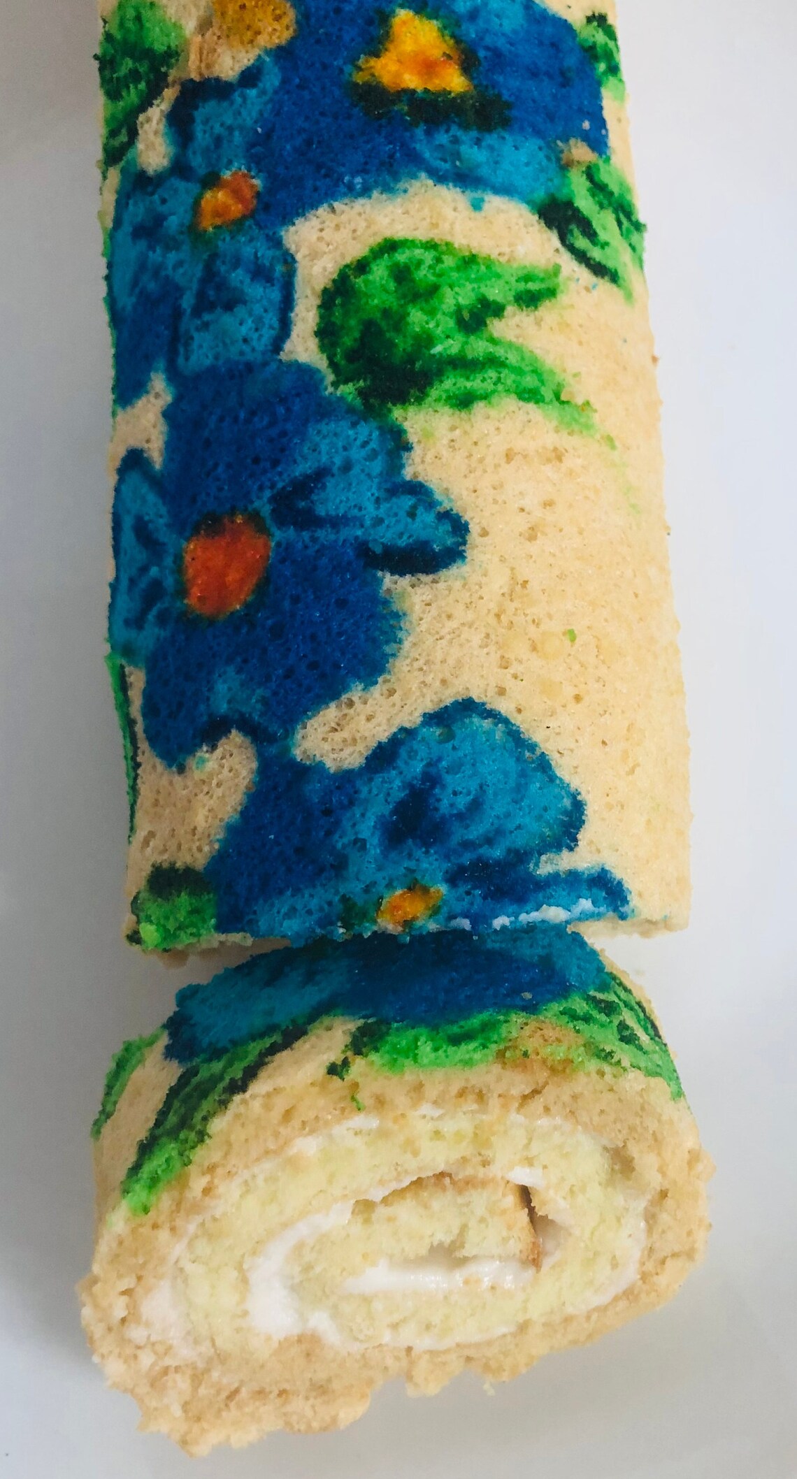 Vanilla Swiss Roll / Batik Swiss Roll - Etsy