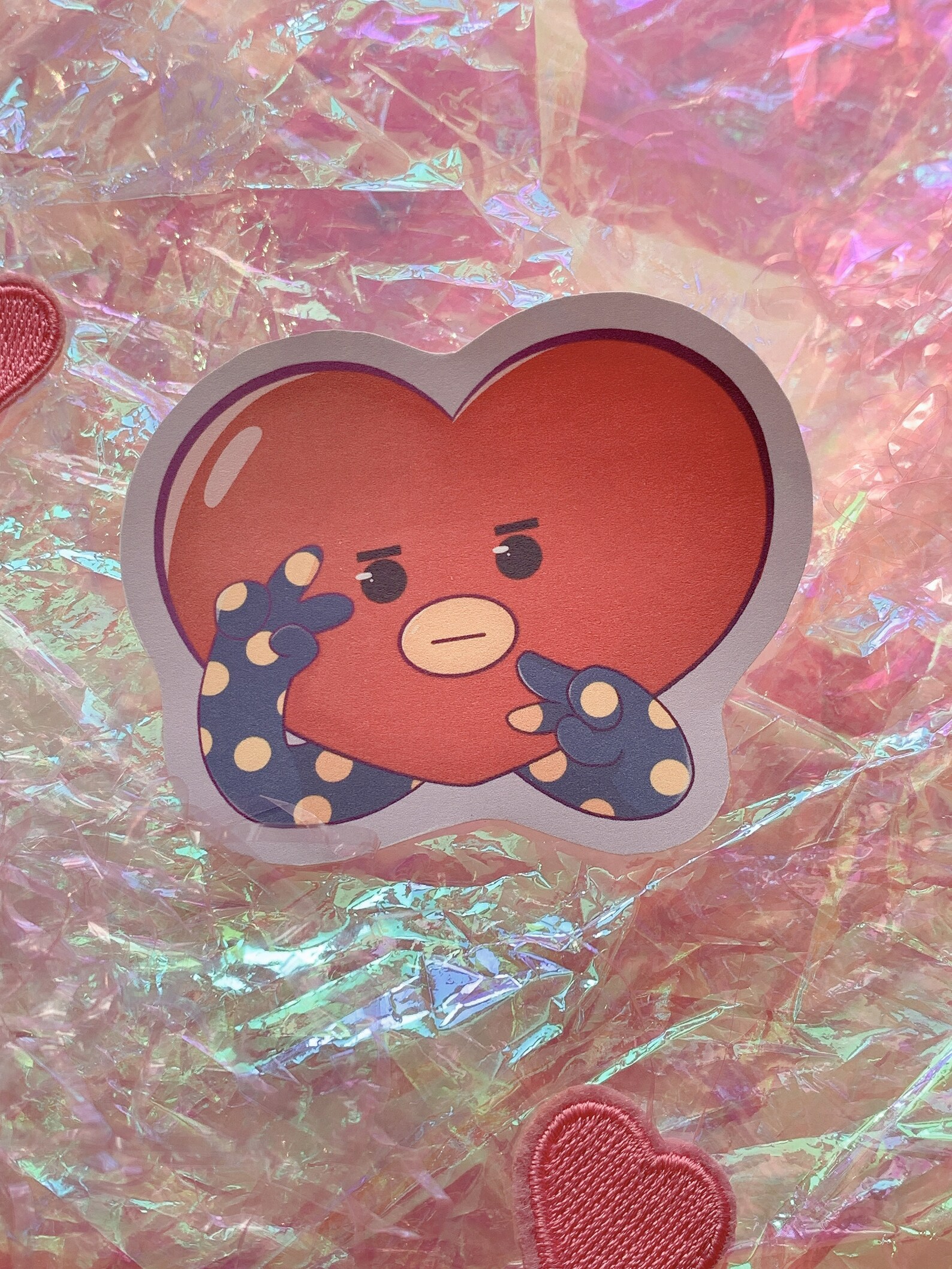 Cute bt21 Cooky and Tata sticker set | Etsy