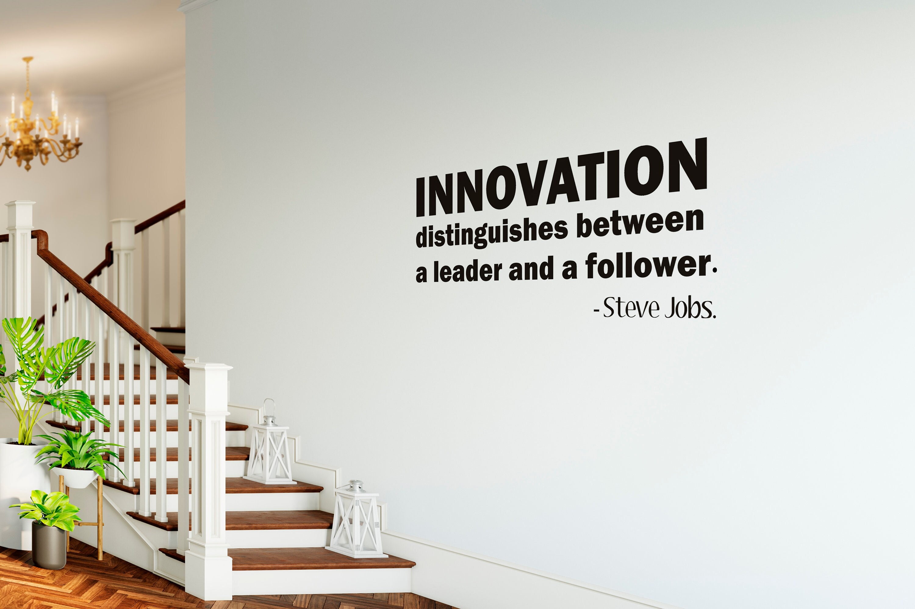 Steve Jobs Innovation Distinguishes Between a Leader and a Follower ...
